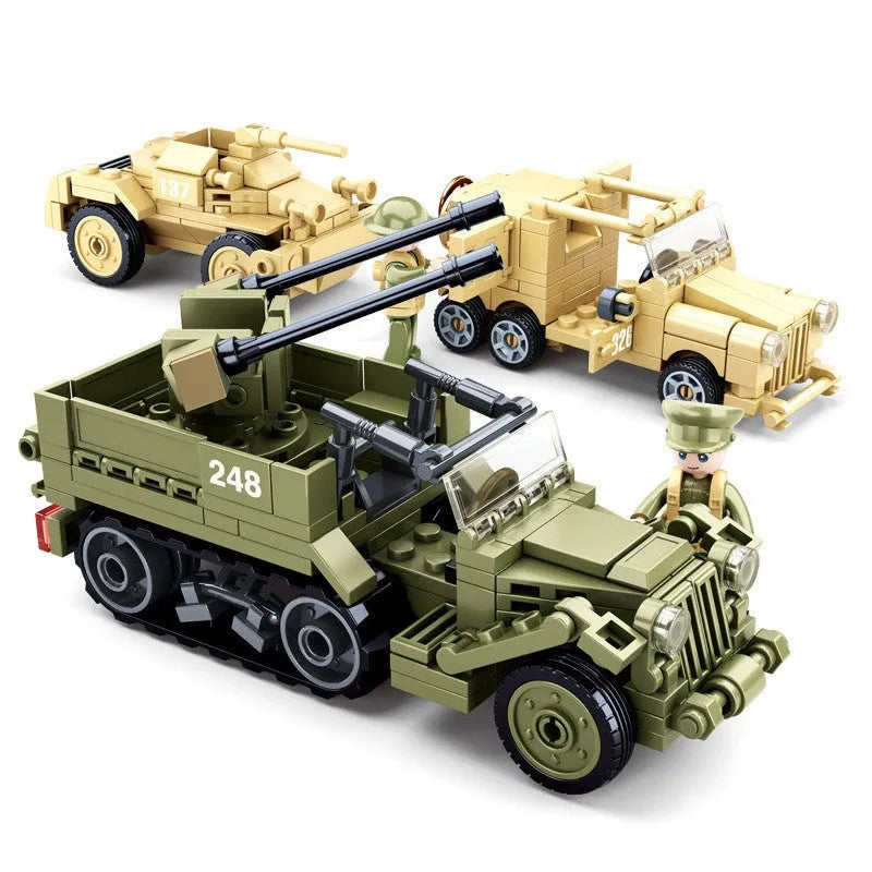 North African Campaign Battle Bricks Toy Building Set