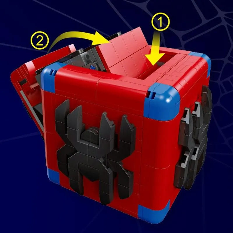 MOC Ideas Expert Spider Mecha Building Blocks Toy