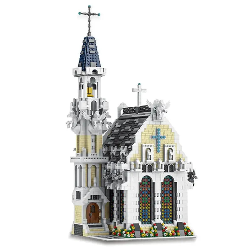 MOC Creator Medieval City Church Building Blocks 033006