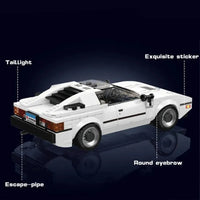 Tech MOC 27036 Mini M1 Classic Sports Car Bricks Toy