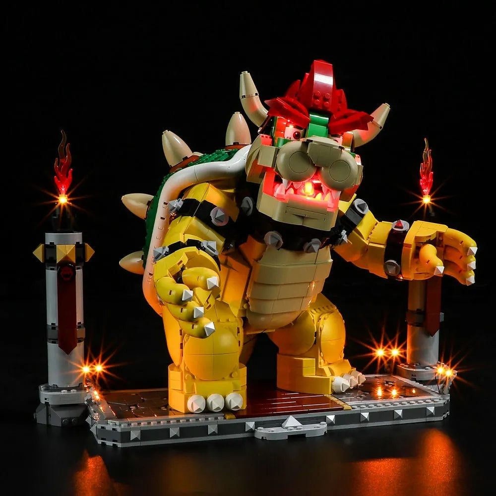 LED Lighting Set for 71411 Mighty Bowser Building Blocks