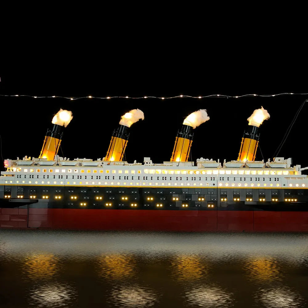 LED Lights Set for Creator 10294 The Titanic Building Blocks